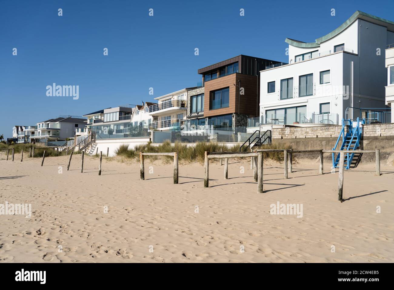 Expensive high end beachfront properties in Sandbanks Poole Dorset ...