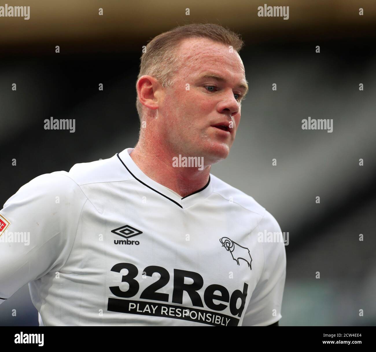 Wayne Rooney (32) of Derby County Stock Photo - Alamy