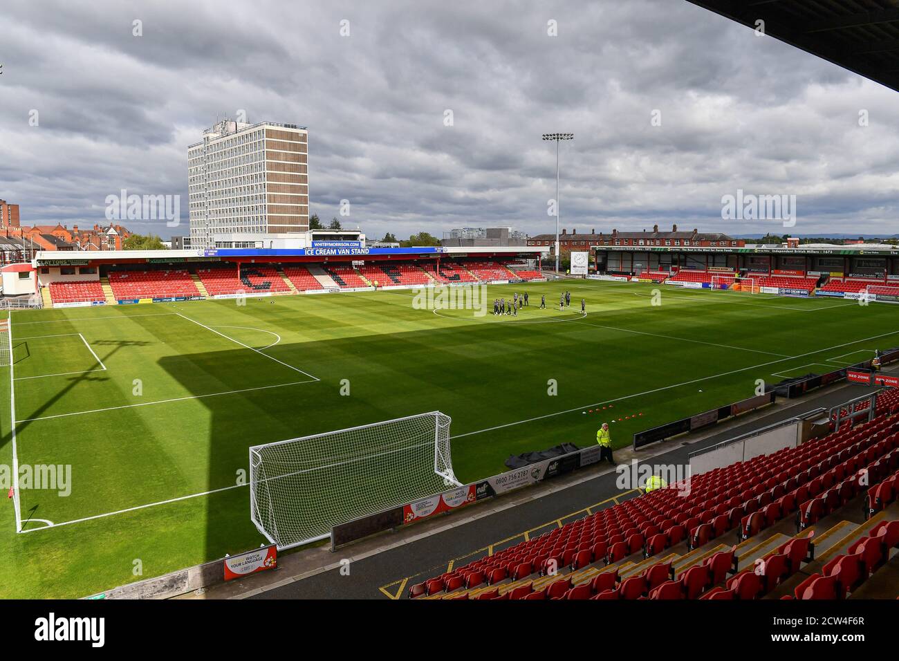 Crewe Alexandra Stadium High Resolution Stock Photography and Images ...