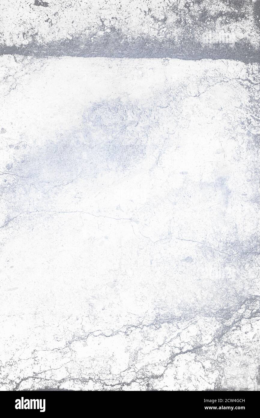 White silver grunge background. Silver cracks, splashes, spots. White ...
