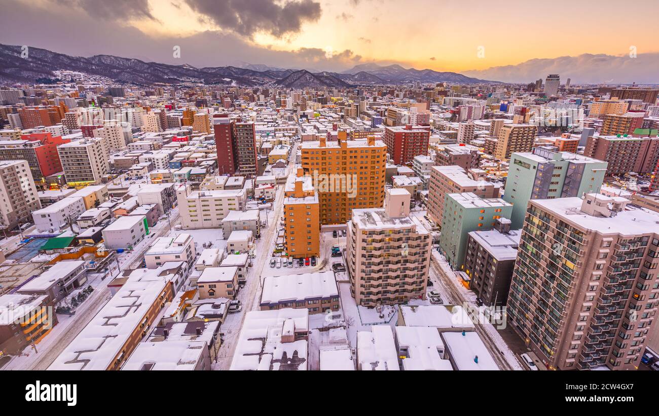 Moiwa mountain sapporo hi-res stock photography and images - Alamy