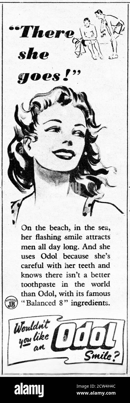 Toothpaste advertisement hi-res stock photography and images - Alamy