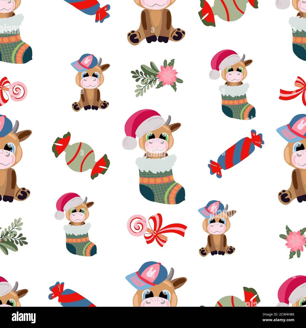 Candy bulls Stock Vector Images - Alamy