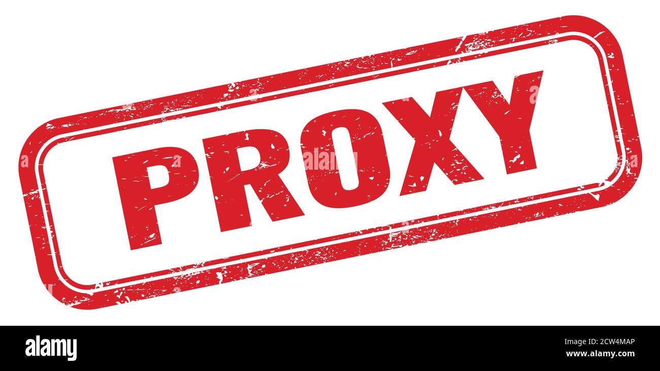 Proxy stamp Cut Out Stock Images & Pictures - Alamy
