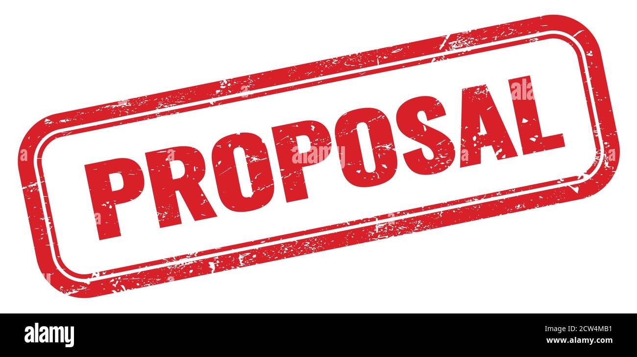 Proposal stamp hi-res stock photography and images - Alamy
