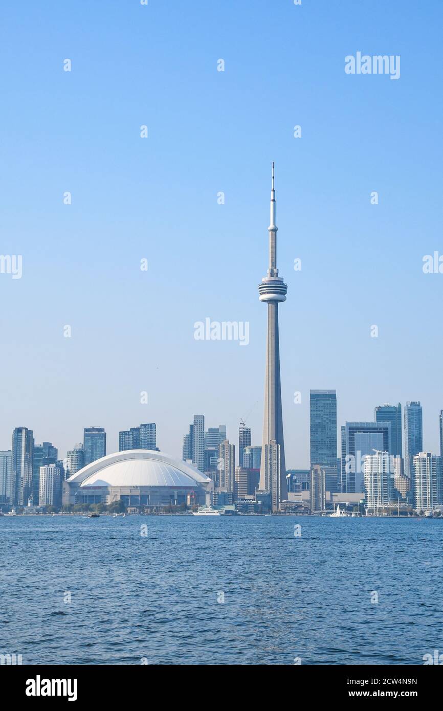 Toronto Island Skyline Stock Photo - Alamy
