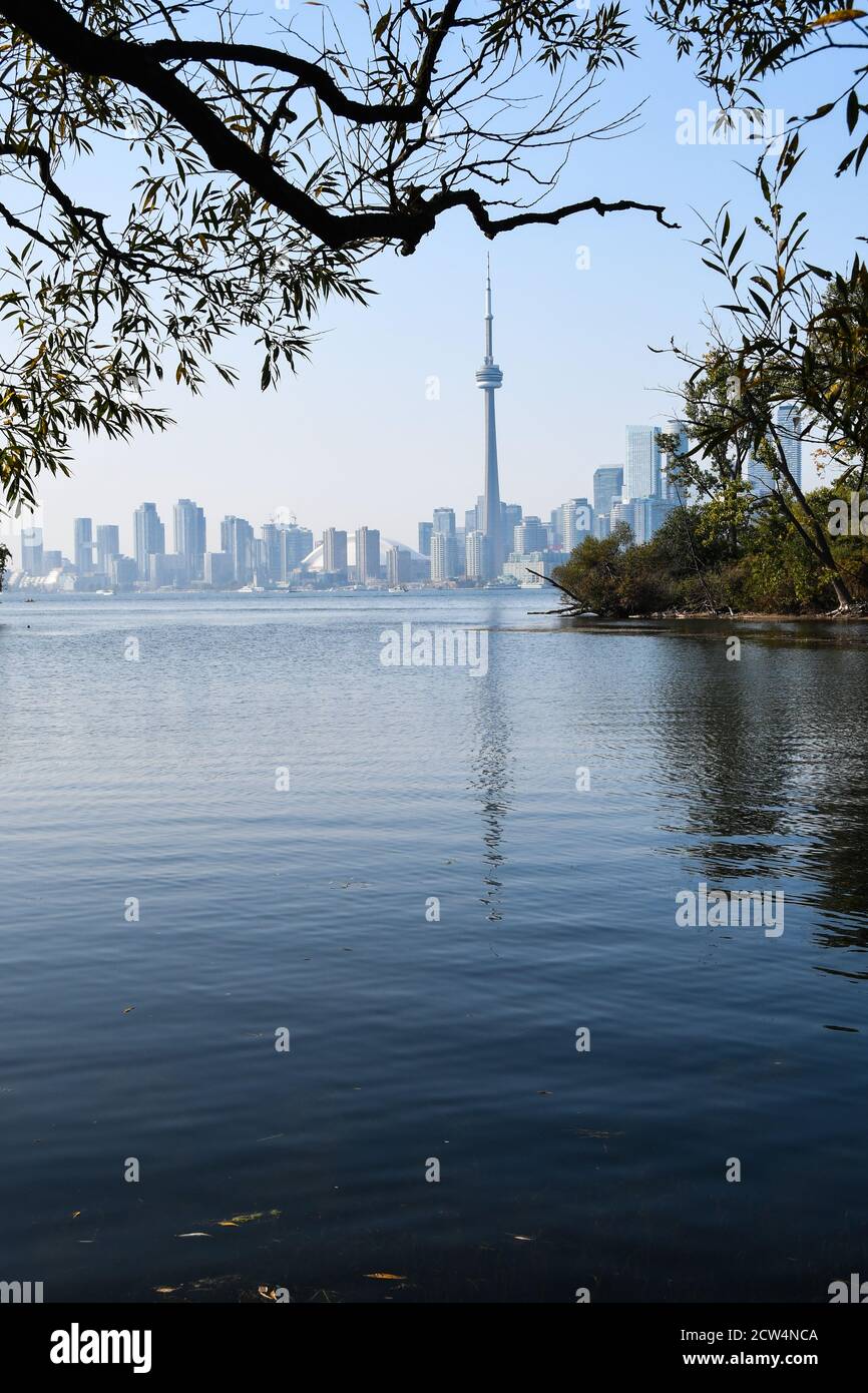 Toronto Island Skyline Stock Photo - Alamy