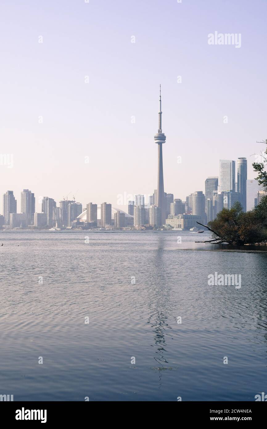 Toronto Island Skyline Stock Photo - Alamy