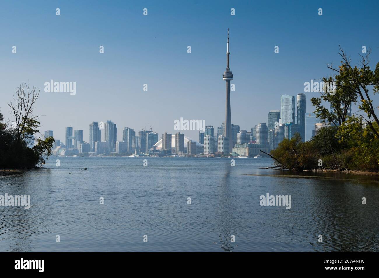 Toronto Island Skyline Stock Photo - Alamy