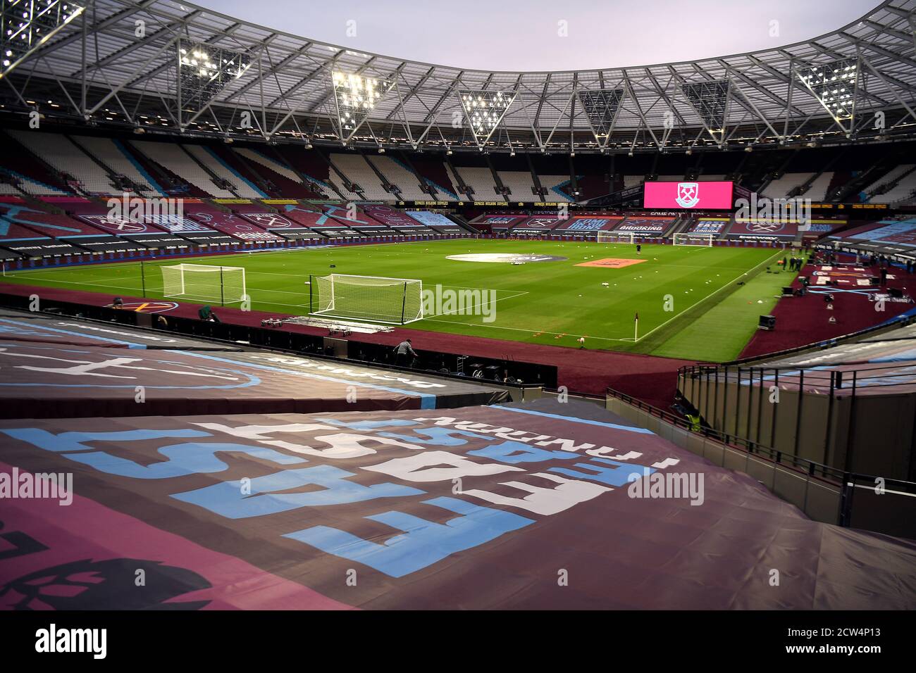 General view of the stadium before the Premier League match at the ...
