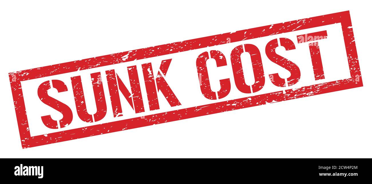 Sunk cost stamp hi-res stock photography and images - Alamy