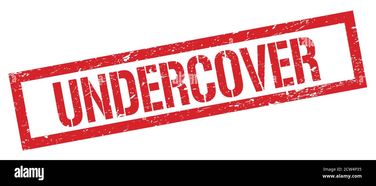 Undercover word hi-res stock photography and images - Alamy