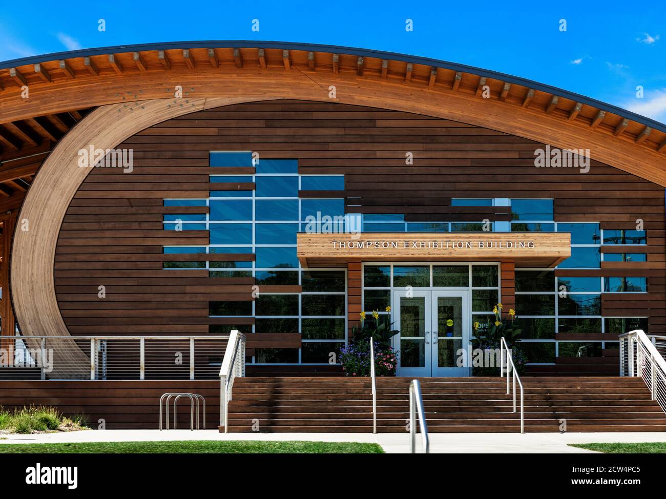 The Thompson Exhibition Building is the newest addition to the Mystic ...