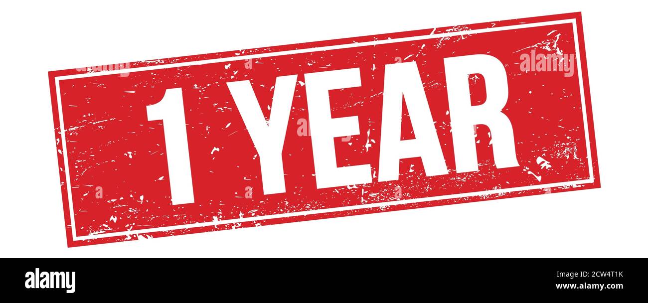 1 year text hi-res stock photography and images - Alamy