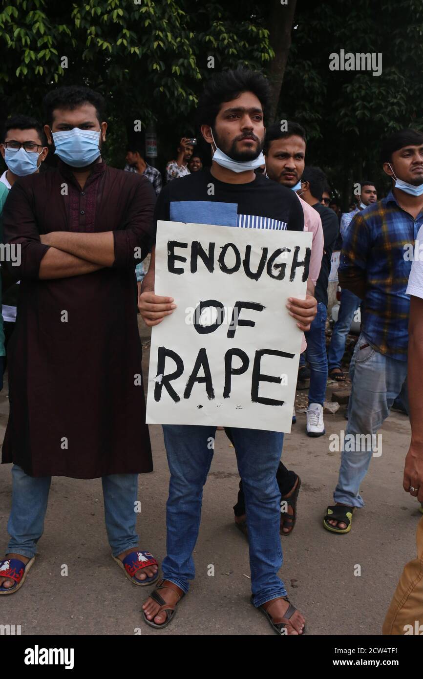 Dhaka, Dhaka, Bangladesh. 27th Sep, 2020. Dhaka University Chatro ...