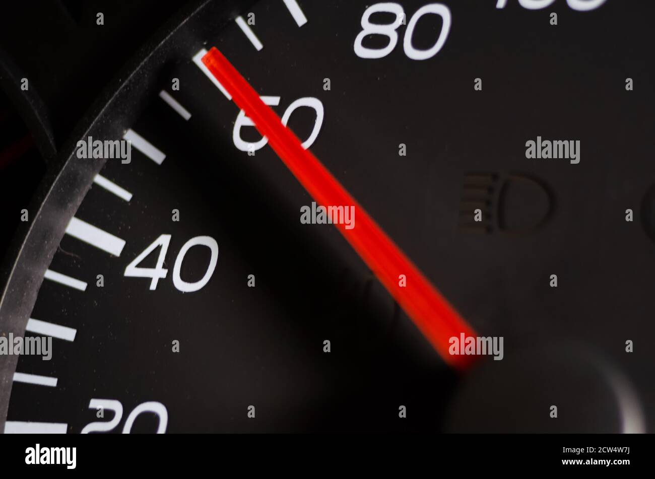 60 mph speedometer hi-res stock photography and images - Alamy