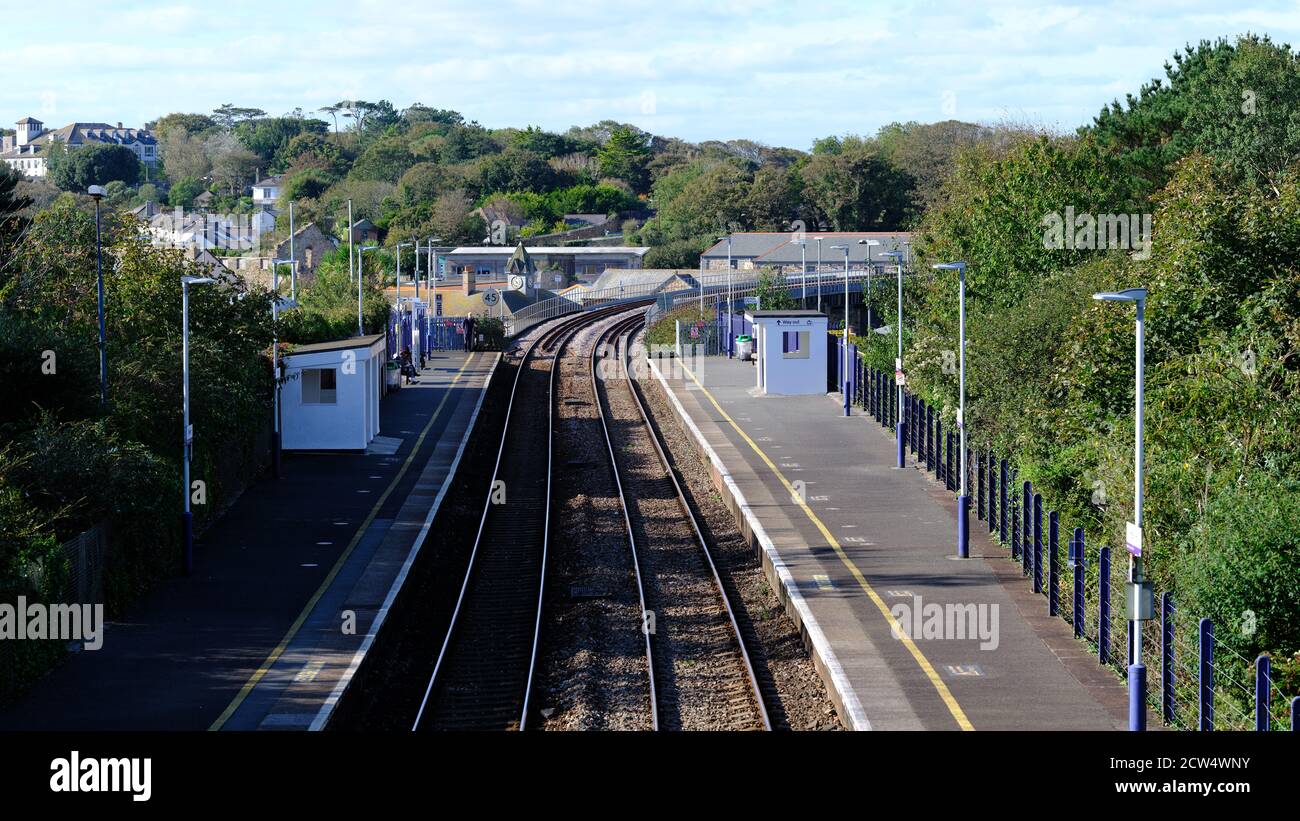 Hayle Railway Station Cornwall Stock Photo - Alamy