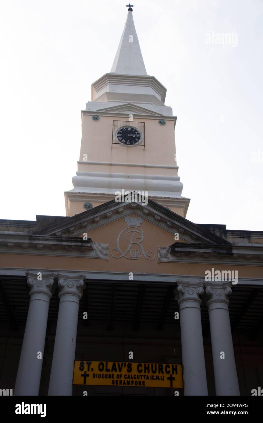 St. Olav's Church is located in Serampore, West Bengal Stock Photo - Alamy
