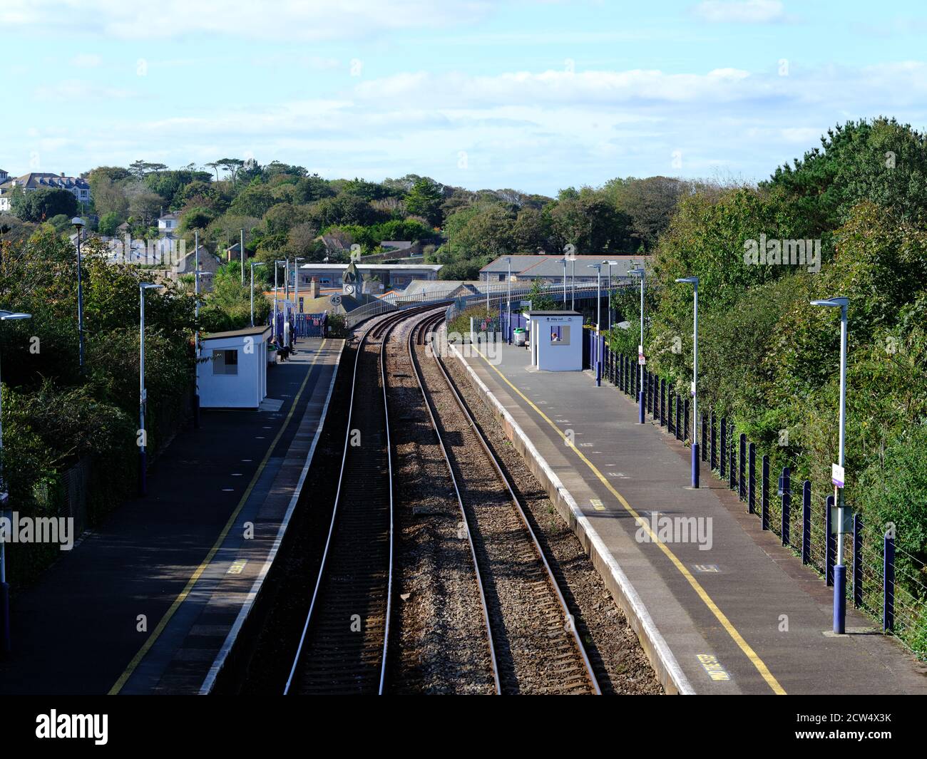 Hayle Railway Station Cornwall Stock Photo - Alamy