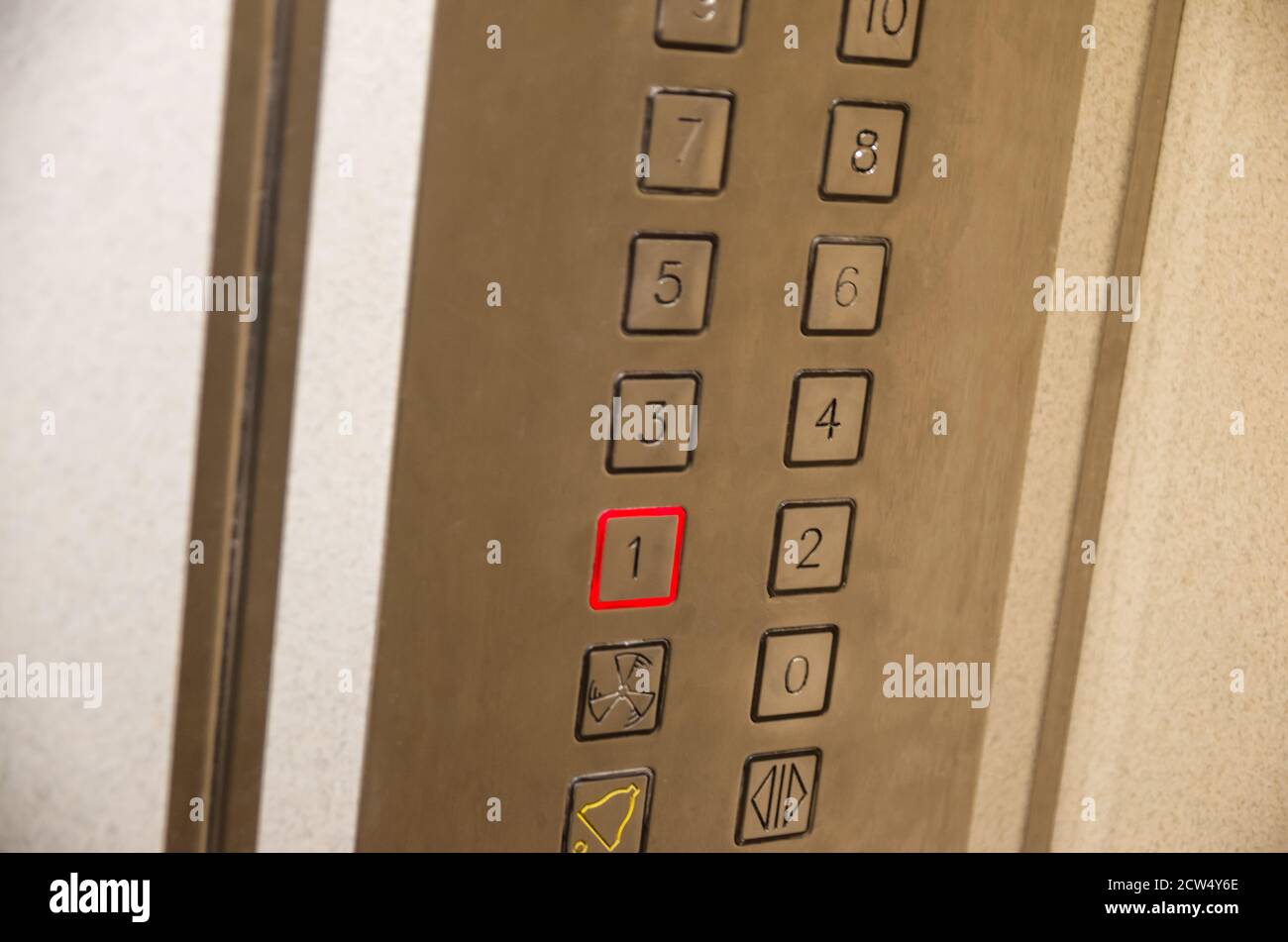 Elevator dial hi-res stock photography and images - Alamy