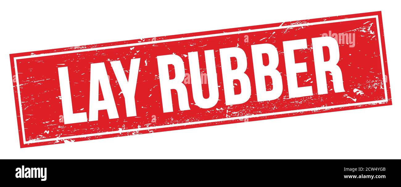 Lay rubber word hi-res stock photography and images - Alamy