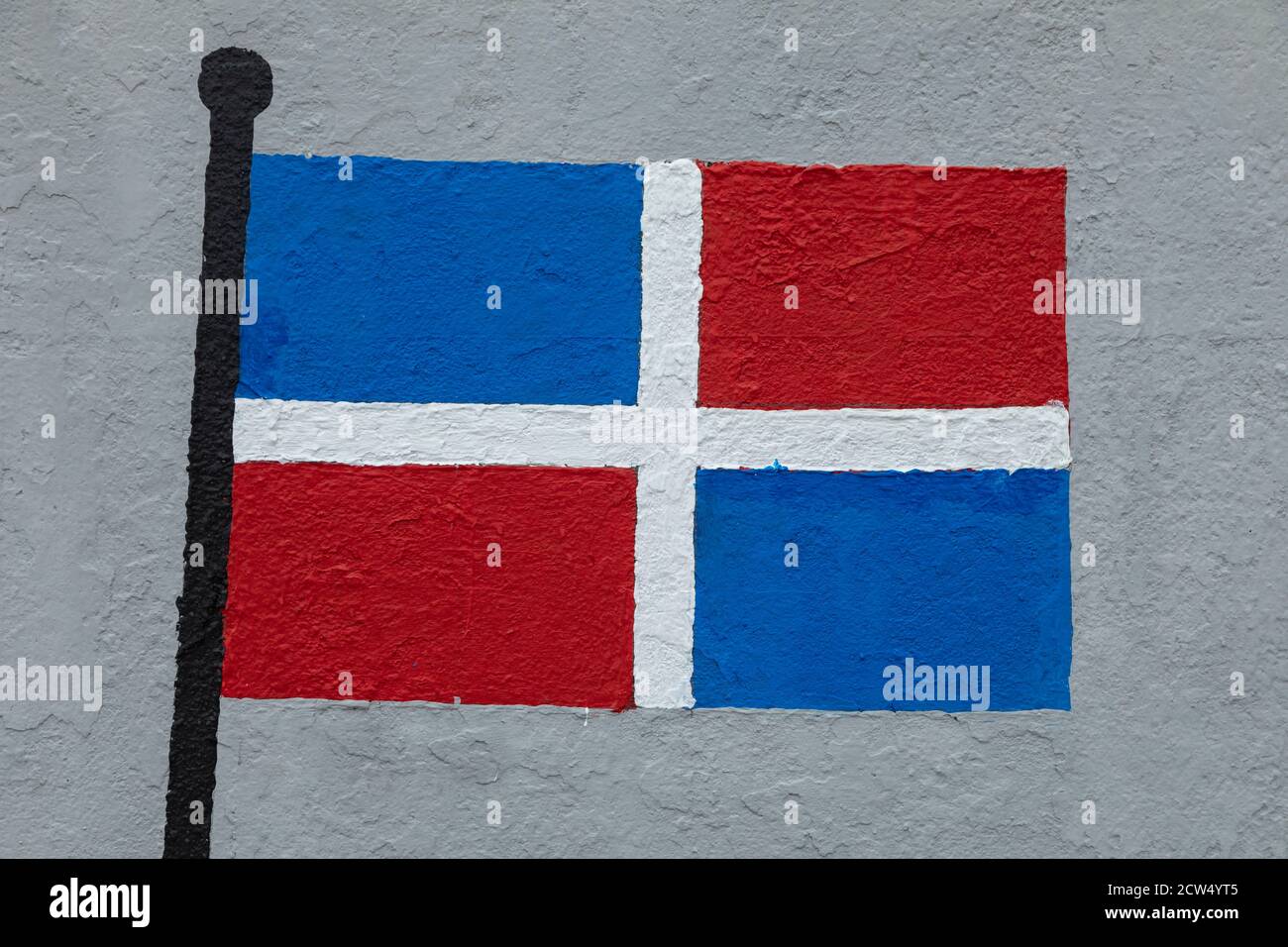 Dominican republic official flag hi-res stock photography and images ...