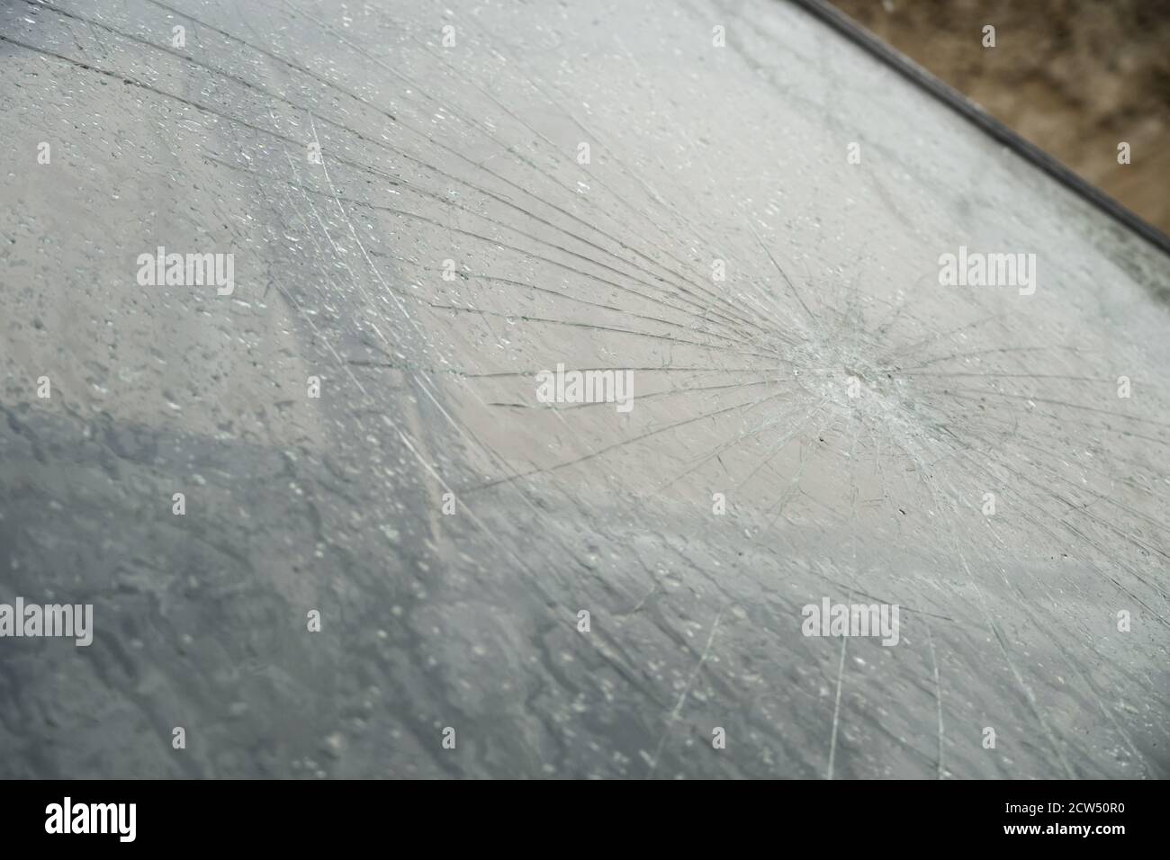Bus windscreen broken hi-res stock photography and images - Alamy