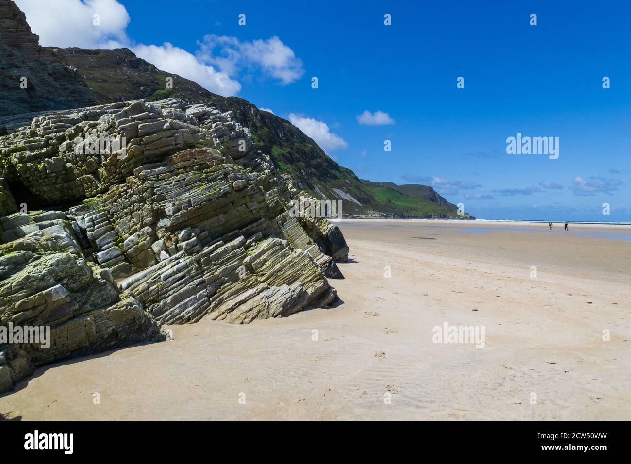 Beautiful scenery of Maghera beach at Ardara, county Donegal, Ireland ...