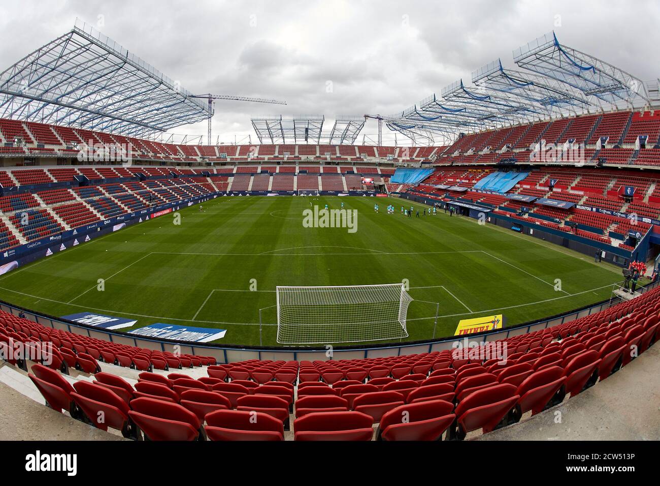 General view of the Sadar Stadium before the Spanish La Liga Santander ...
