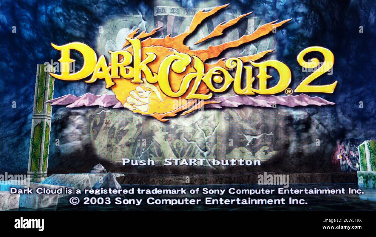Dark Cloud 2 - Sony Playstation 2 PS2 - Editorial use only Stock Photo ...