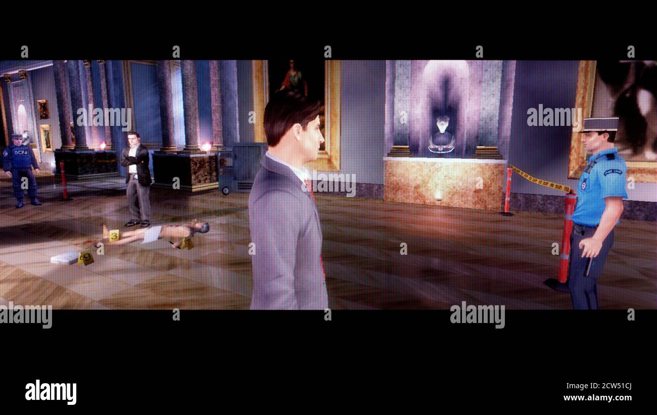 The Da Vinci Code - Sony Playstation 2 PS2 - Editorial use only Stock ...