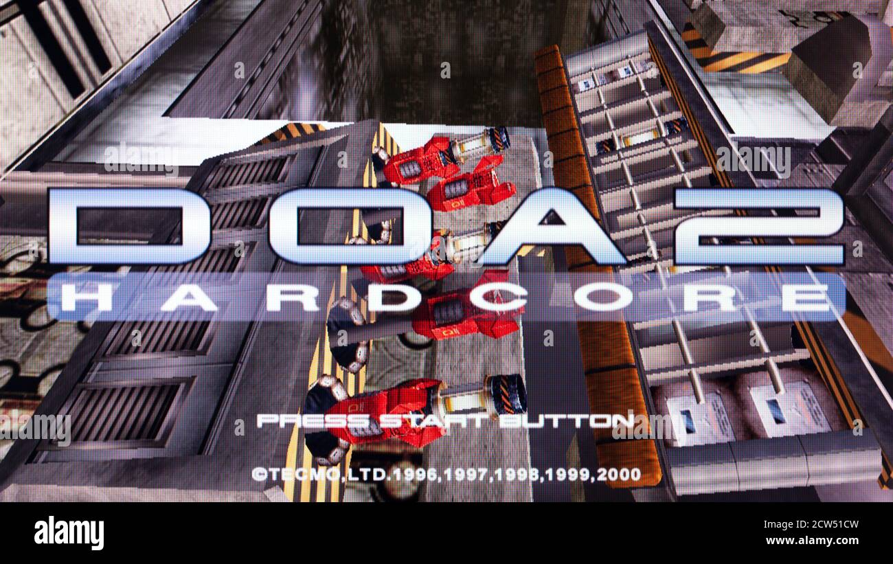 DOA 2 Hard Core - Sony Playstation 2 PS2 - Editorial use only Stock ...