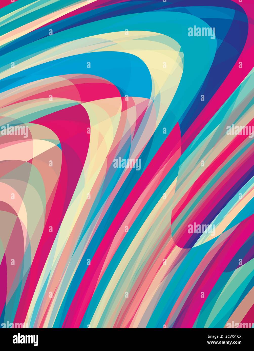 Artistic design background with twirl stripes. Graphic pattern. CMYK ...