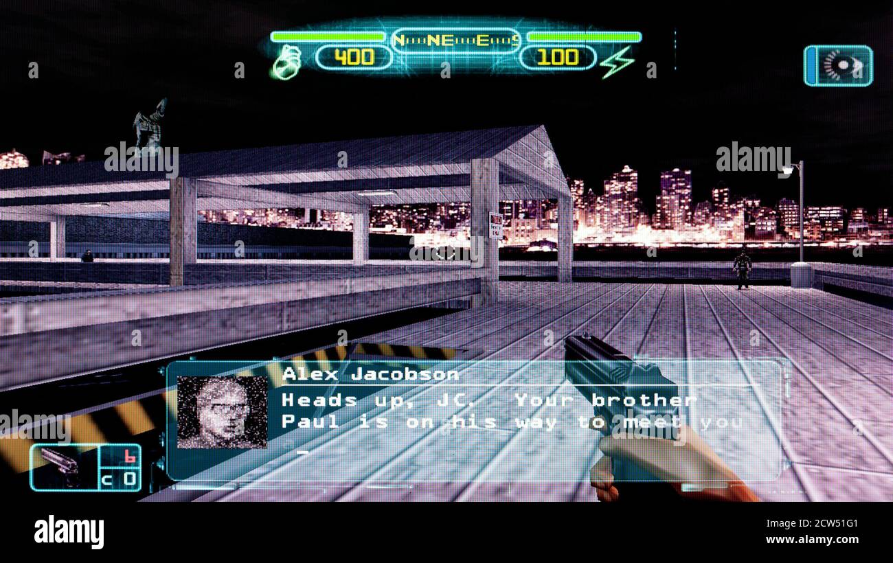 Deus Ex The Conspiracy - Sony Playstation 2 PS2 - Editorial use only ...