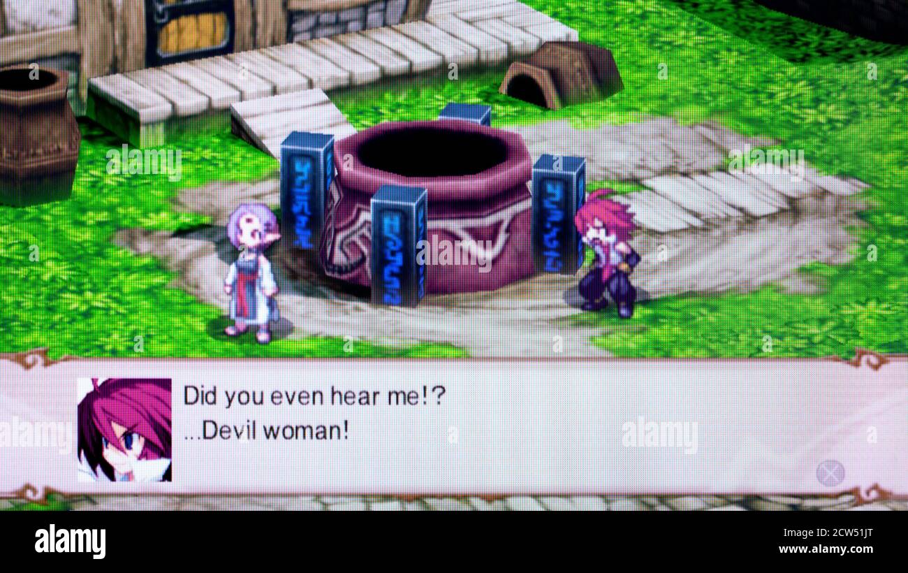 Disgaea 2 Cursed Memories - Sony Playstation 2 PS2 - Editorial use only ...