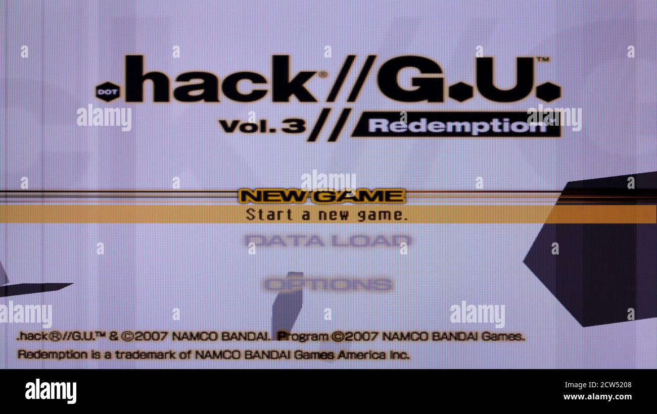 .hack Volume 3 - G.U. Redemption - Sony Playstation 2 PS2 - Editorial ...