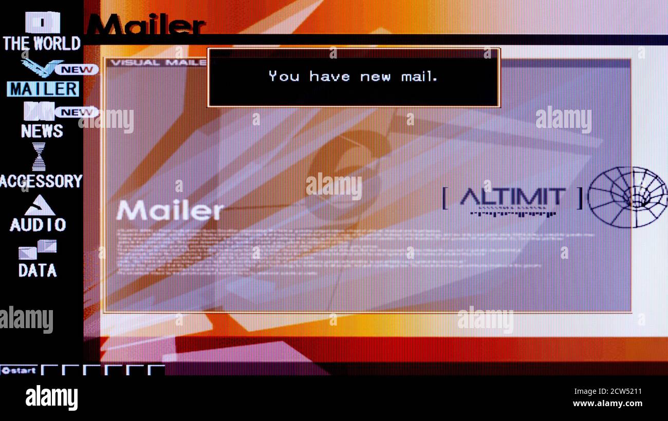 .hack Mutation - Sony Playstation 2 PS2 - Editorial use only Stock ...