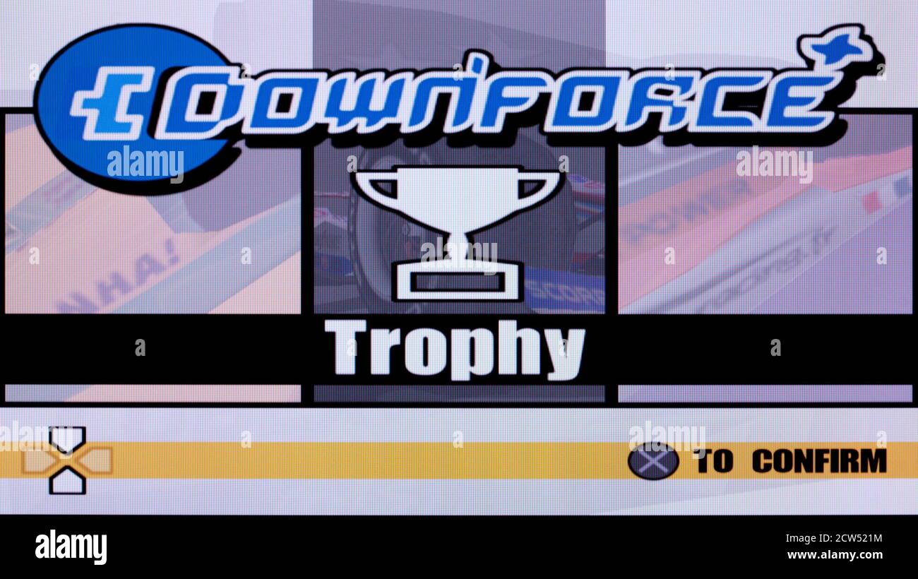 Downforce - Sony Playstation 2 PS2 - Editorial use only Stock Photo - Alamy