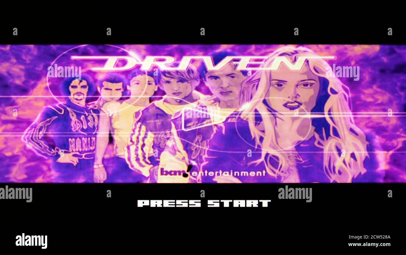 Driven - Sony Playstation 2 PS2 - Editorial use only Stock Photo - Alamy