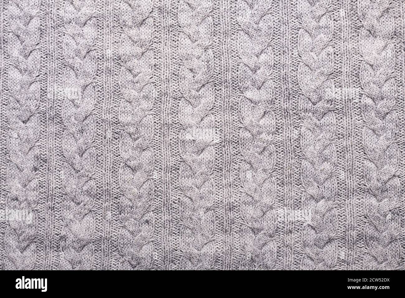 Gray knitting wool texture background Crocheted fabric texture Stock ...