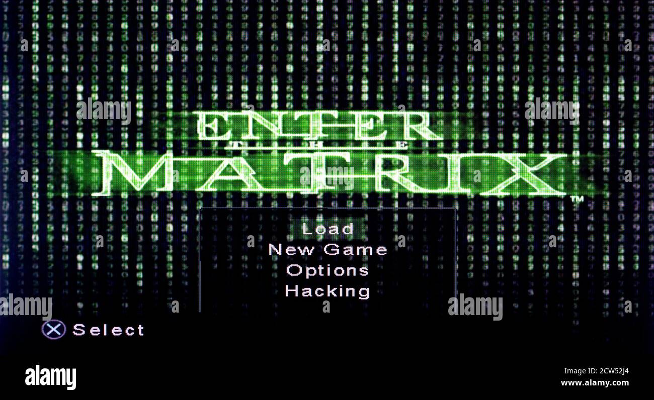 Enter the matrix hi-res stock photography and images - Alamy