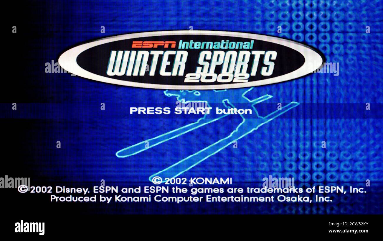 Espn international winter sports 2002 hi-res stock photography and ...