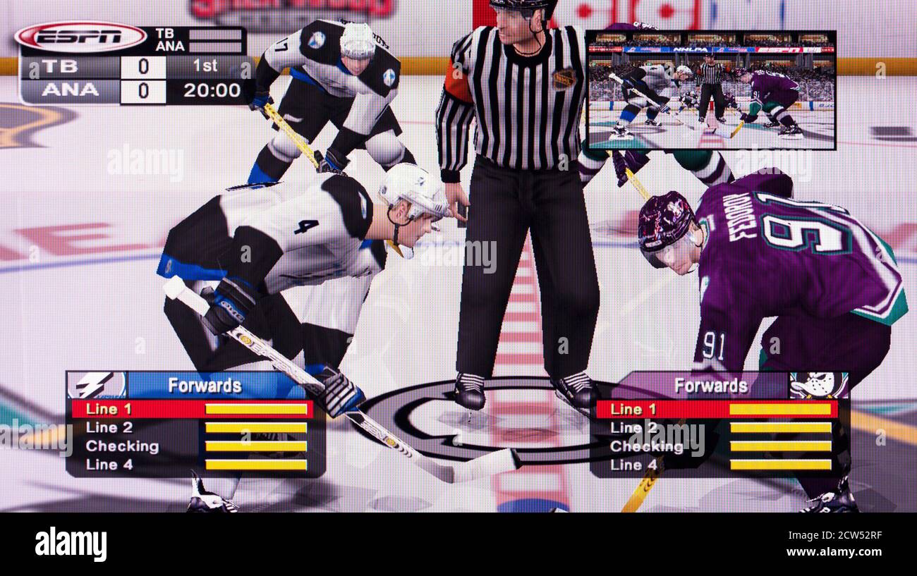 ESPN NHL 2K5 - Sony Playstation 2 PS2 - Editorial use only Stock Photo - Alamy
