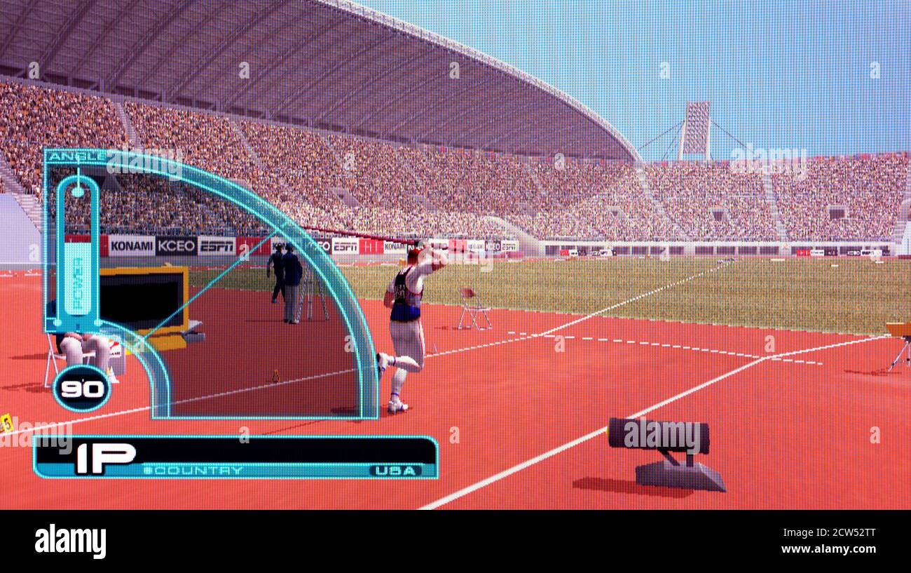 ESPN International Track & Field - Sony Playstation 2 PS2 - Editorial ...