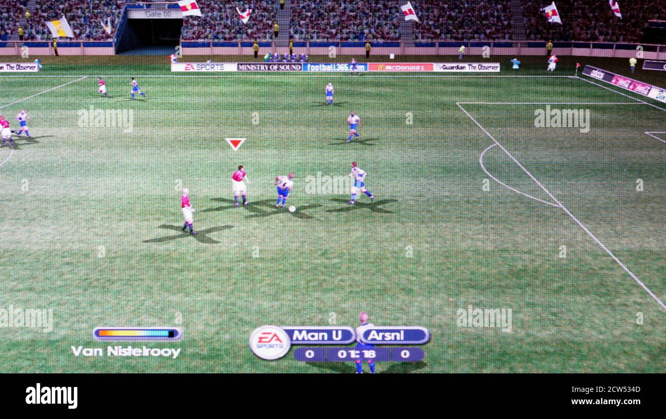 FIFA 2002 - Sony Playstation 2 PS2 - Editorial use only Stock Photo - Alamy
