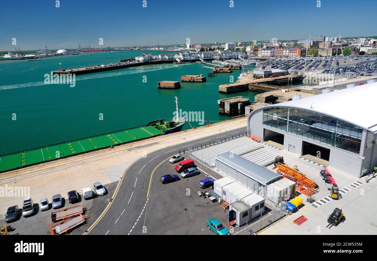 The Ocean cruise ship terminal at Southampton docks Stock Photo - Alamy
