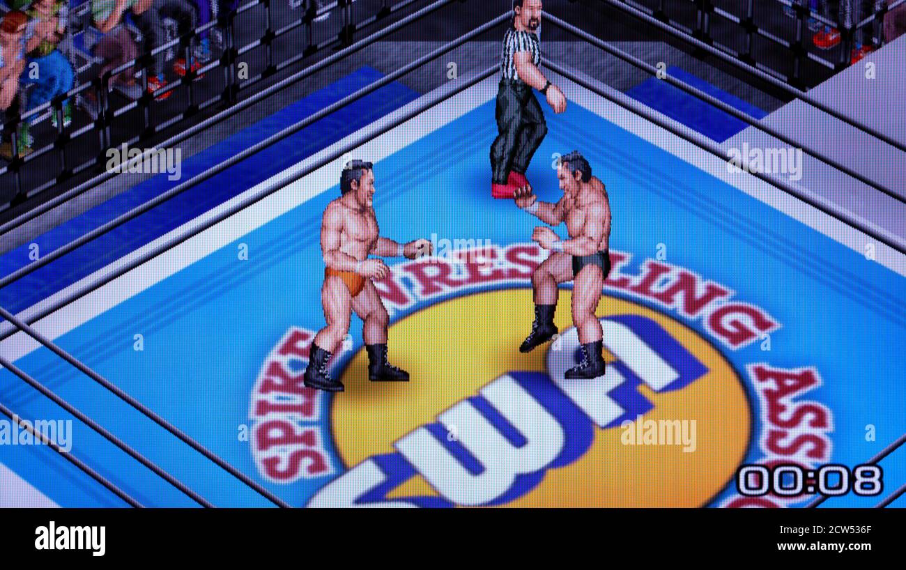 Fire Pro Wrestling Returns - Sony Playstation 2 PS2 - Editorial use ...