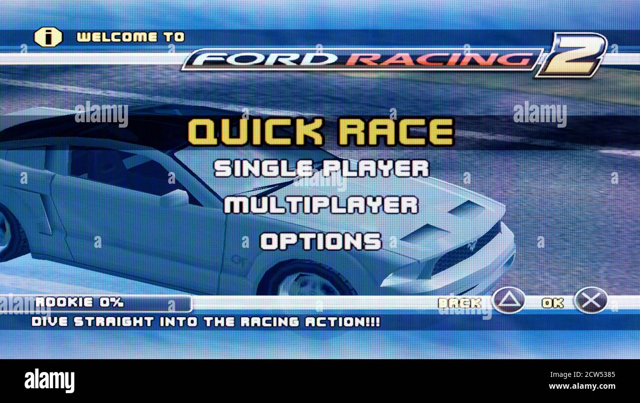 Ford Racing 2 - Sony Playstation 2 PS2 - Editorial use only Stock Photo ...