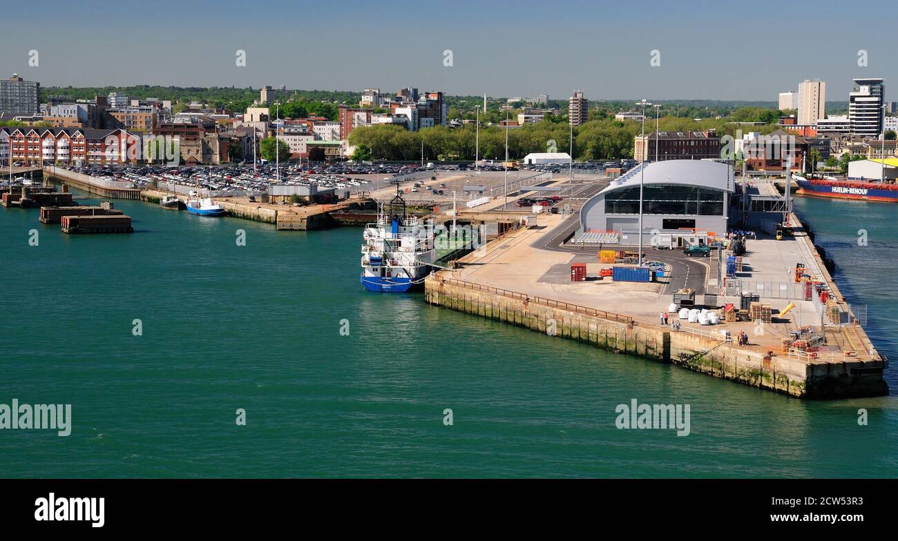 The Ocean cruise ship terminal at Southampton docks Stock Photo - Alamy