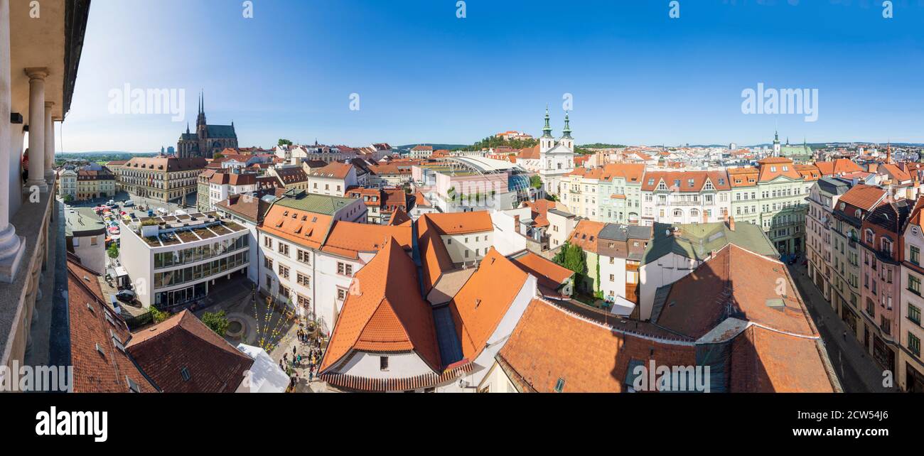 Brno panorama view hi-res stock photography and images - Alamy